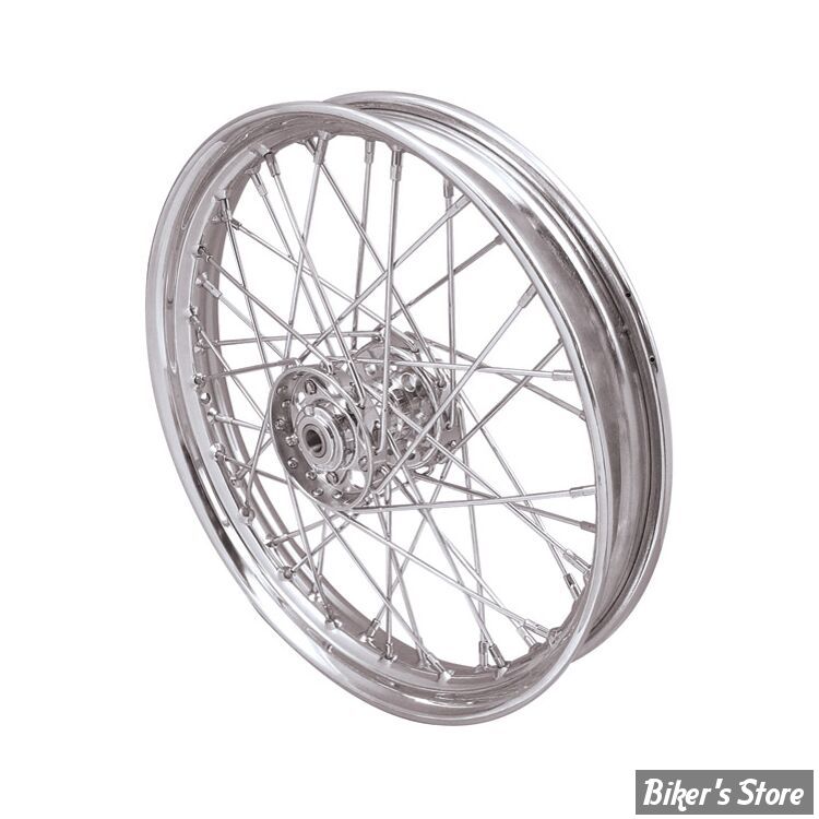 18 x 2.15 - ROUE ARRIÈRE ET AVANT 40 RAYONS - REPLICA - 36/66 - OEM ...