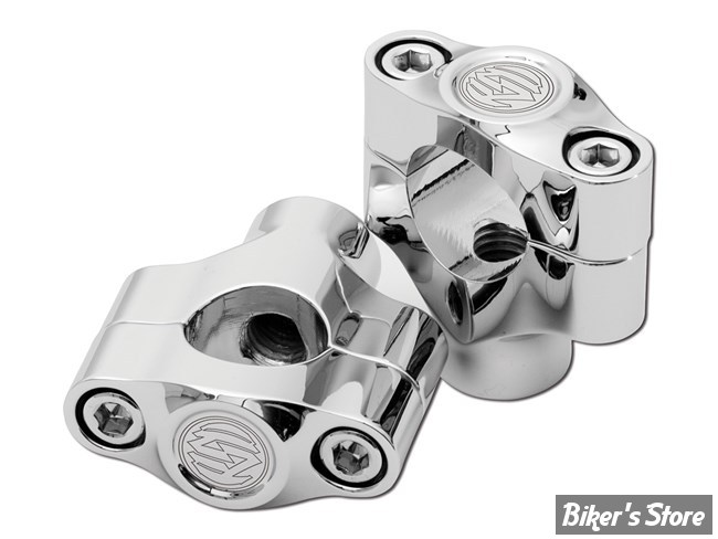 RISERS - ROLAND SANDS DESIGN RSD - MOTO RISERS - 1.5 - CHROME - Biker's ...