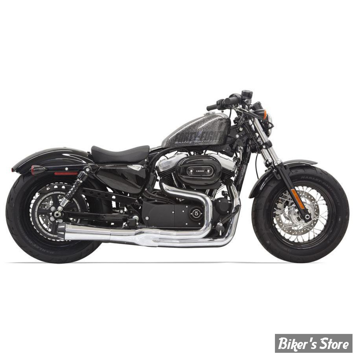 ECHAPPEMENT BASSANI - ROAD RAGE II B1 MEGA POWER - SPORTSTER 2014UP ...