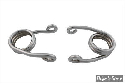 Ressort EPINGLE - 2" - CHROME - HEAVY DUTY - LA PAIRE - Biker's Store