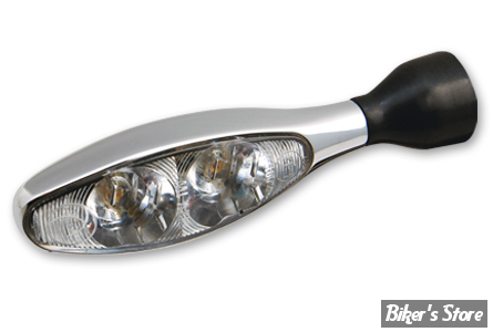 CLIGNOTANT A LEDS - KELLERMANN MICRO 1000 EXTREME - EXTREM HIGH POWER LEDS - CORPS CHROME ...