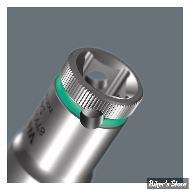 DOUILLE 22MM - 6 points - WERA - ZYKLOP SOCKET - CARRE DE 1/2" - DEEP ...