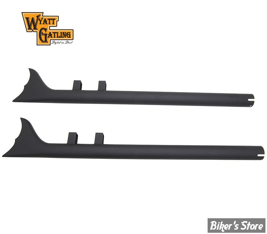 SILENCIEUX - TOURING 95/16 - V-TWIN - FISHTAIL SCALLOPED - DIAMETRE : 1 ...