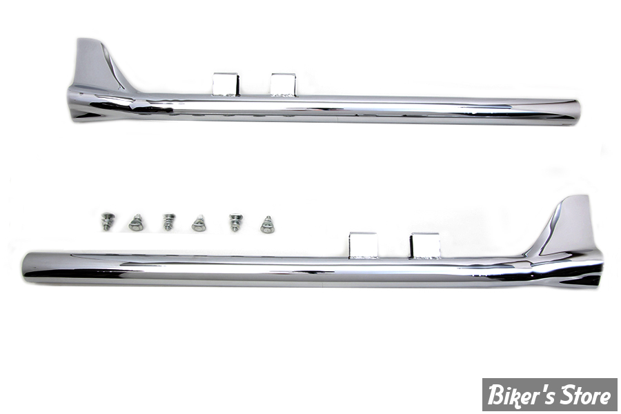 SILENCIEUX - TOURING 95/16 - V-TWIN - FISHTAIL BRONX - DIAMETRE : 1" 7/ ...