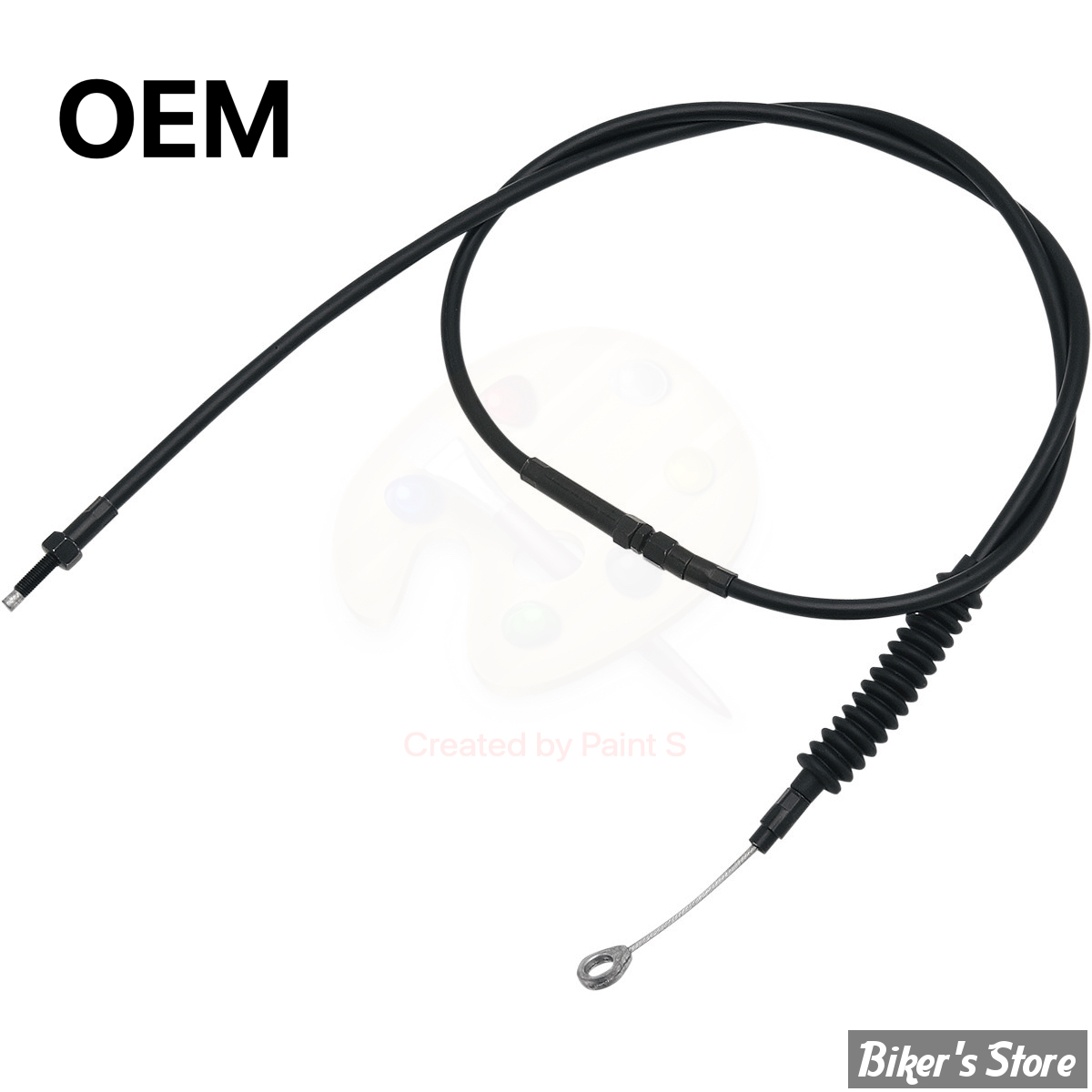 CABLE D'EMBRAYAGE POUR BIGTWIN 87/06 - LONGUEUR : 162.56 CM - OEM 38604 ...