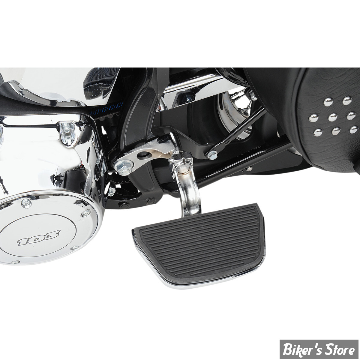 KIT DE DEPLACEMENT DE SUPPORT DE SACOCHES - SOFTAIL 00/17 - OEM 90238 ...