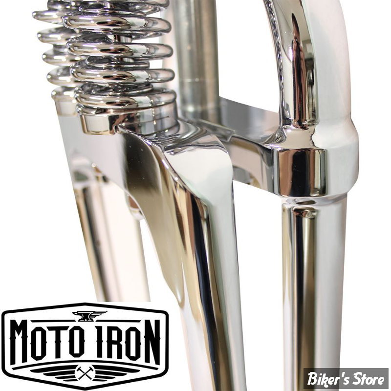 FOURCHE SPRINGER MOTO IRON - BIGTWIN 49/17 / SPORTSTER 82/03 - LONGUEUR ...
