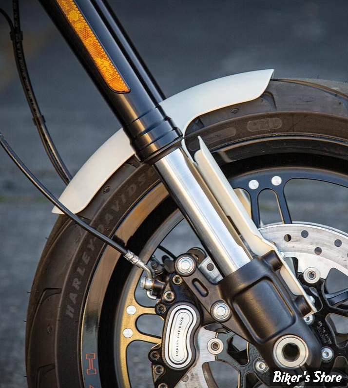GARDE BOUE AVANT - POUR SOFTAIL MILWAUKEE-EIGHT - FXLRS/ST - RICK'S MOTORCYCLES - Eight Steel ...