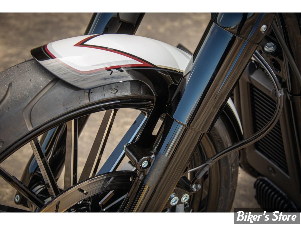 GARDE BOUE AVANT POUR ROUE DE 21" - POUR SOFTAIL MILWAUKEE-EIGHT - FLSL / FLHC / FLDE - RICK'S ...