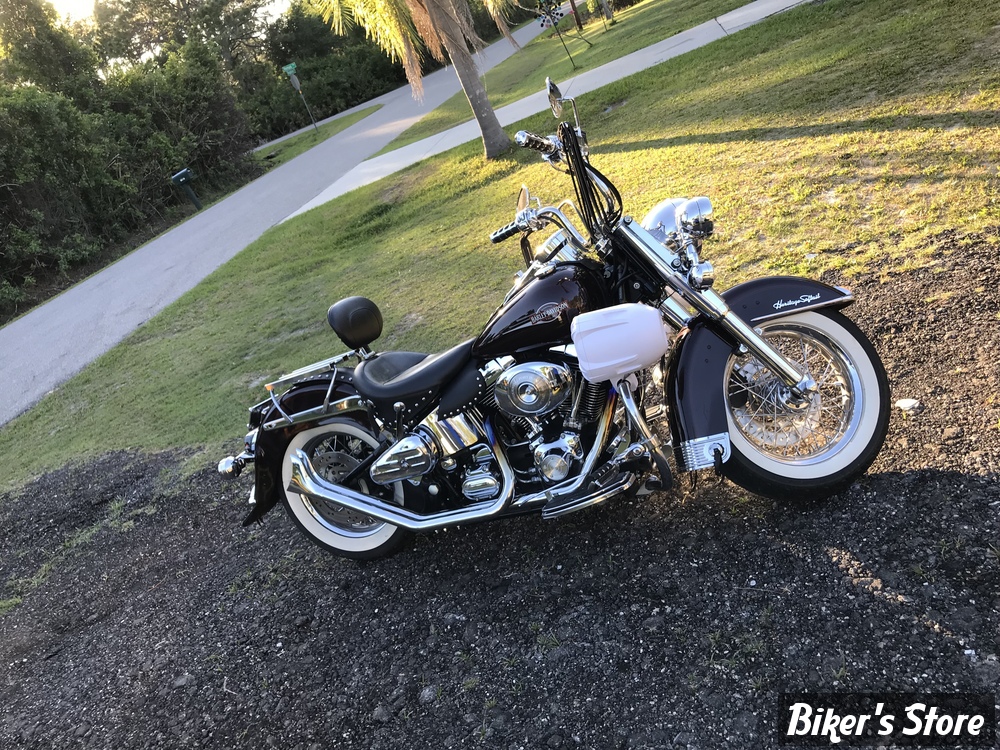 ECHAPPEMENT PAUGHCO - SOFTAIL 00/17 - UPSWEEP SIDE BY SIDE - FISHTAIL ...