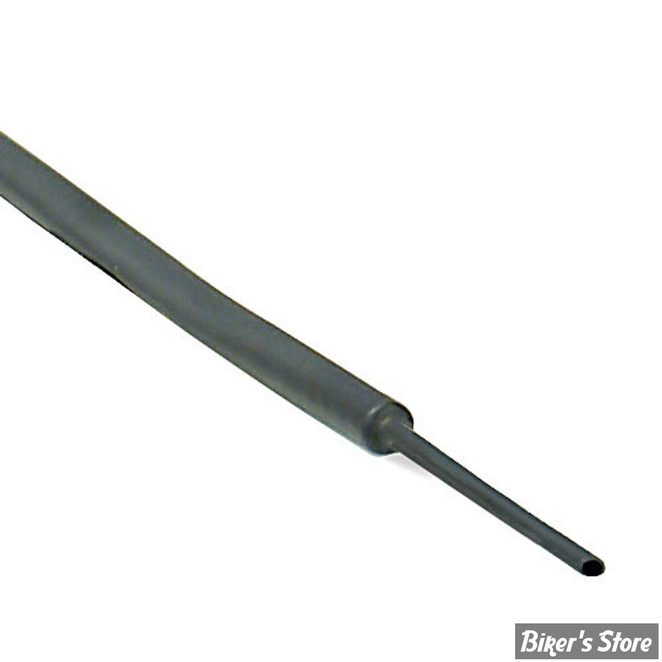 GAINE THERMORÉTRACTABLE - 12MM - NOIR - 122CM - Biker's Store