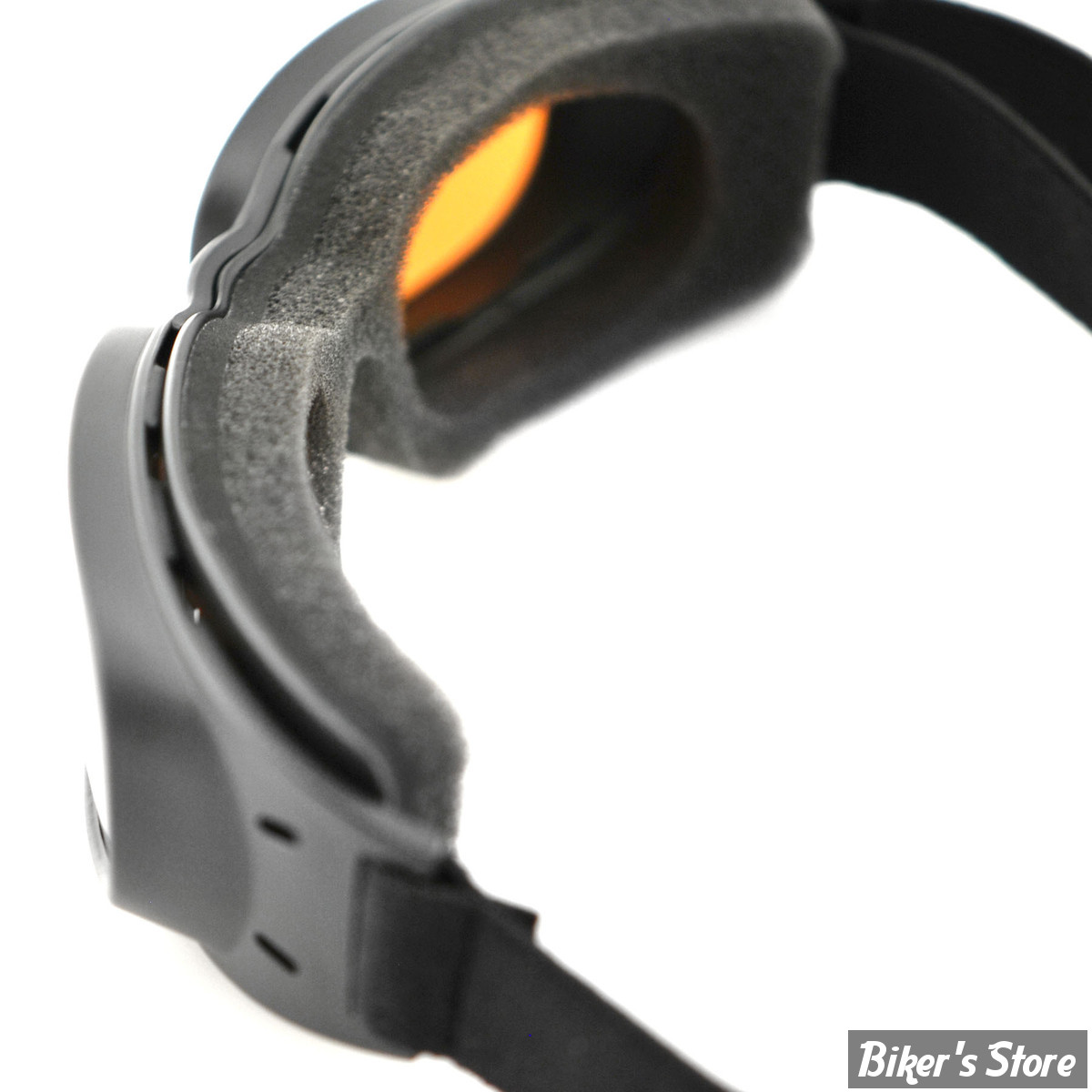 LUNETTES MOTO - BOBSTER - PISTON - VERRES : AMBRE - MONTURE : NOIR ...