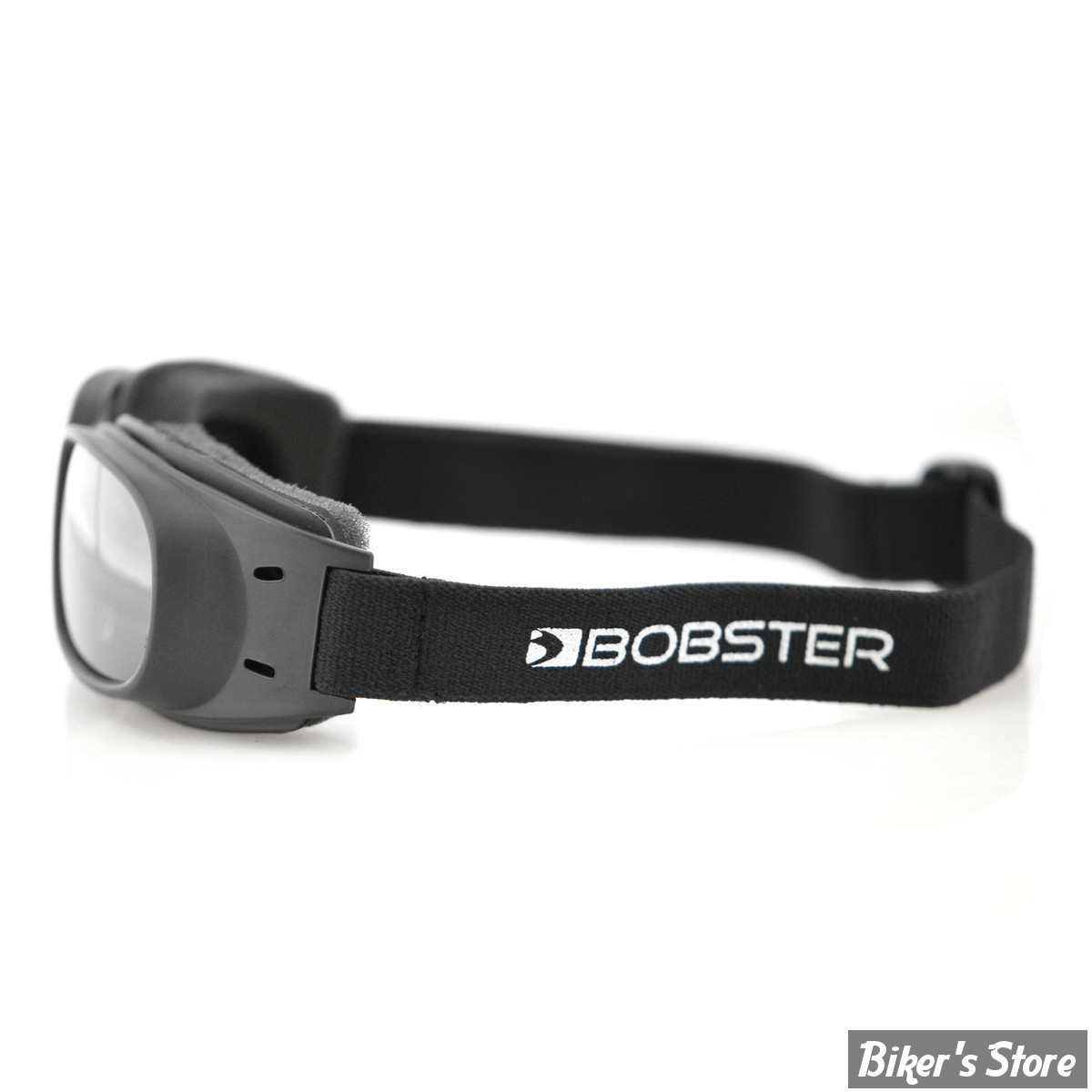 LUNETTES MOTO - BOBSTER - PISTON - VERRES : CLAIR - MONTURE : NOIR ...