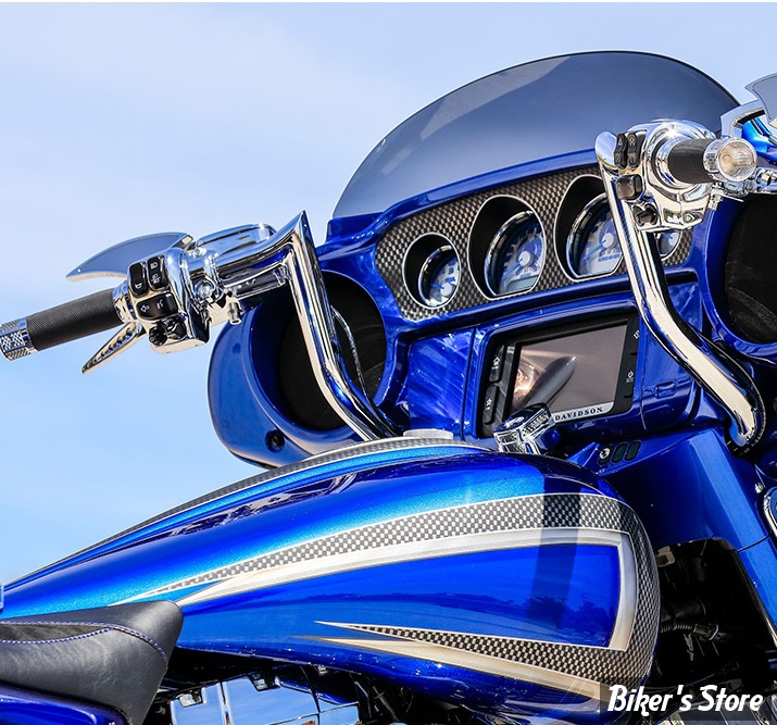 GUIDON PRE-CABLE - PAUL YAFFE Pre-Wired Monkey Bar Handlebar 32mm ...