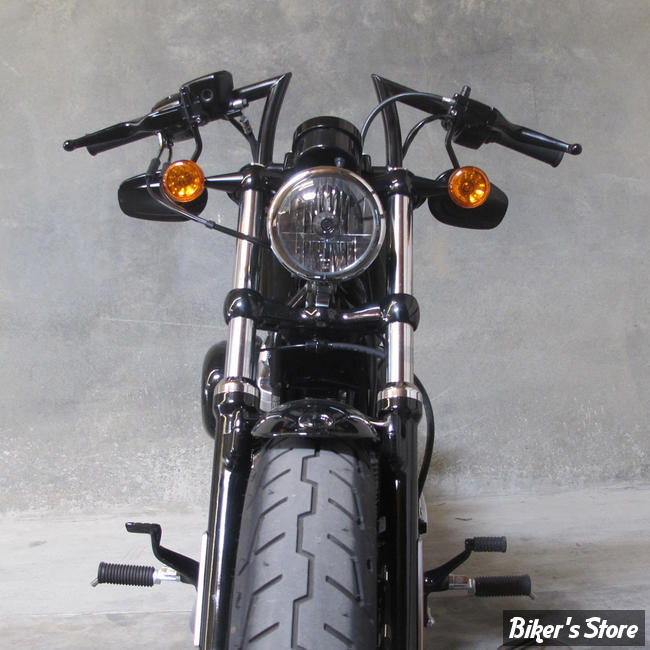 GUIDON BILTWELL KEYSTONE XL NOIR - SANS EMPREINTES - Biker's Store