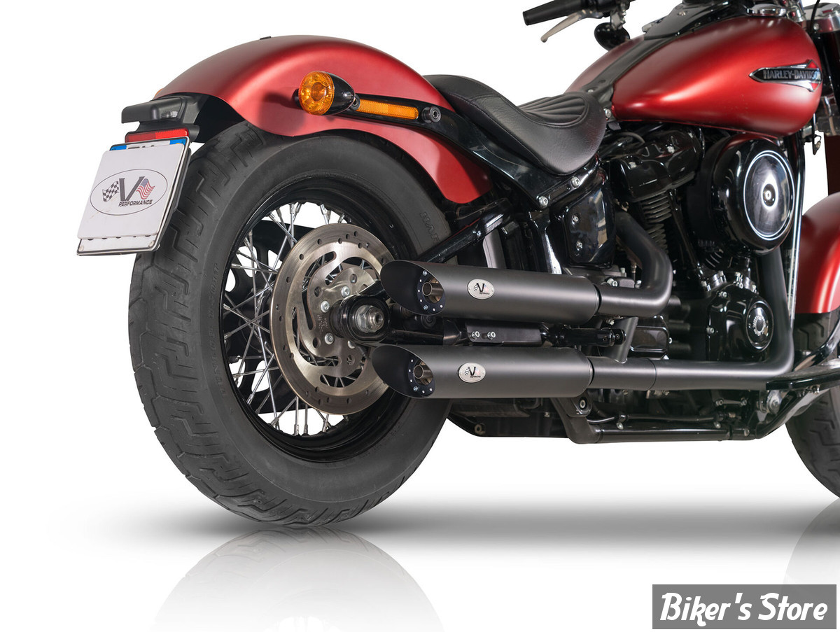 SILENCIEUX - V-PERFORMANCE - SOFTAIL M8 FLFBS / FXBRS 2021UP - SLASH ...