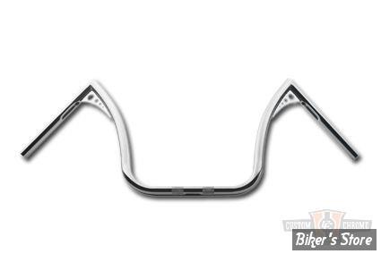 GUIDON FRED KODLIN - BONANZA BARS II HIGH WIDE - CHROME - Biker's Store