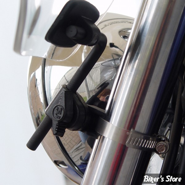 PARE BRISE NATIONAL CYCLE USA - STREET SHIELD EX - POUR GUIDON DE 1 ...