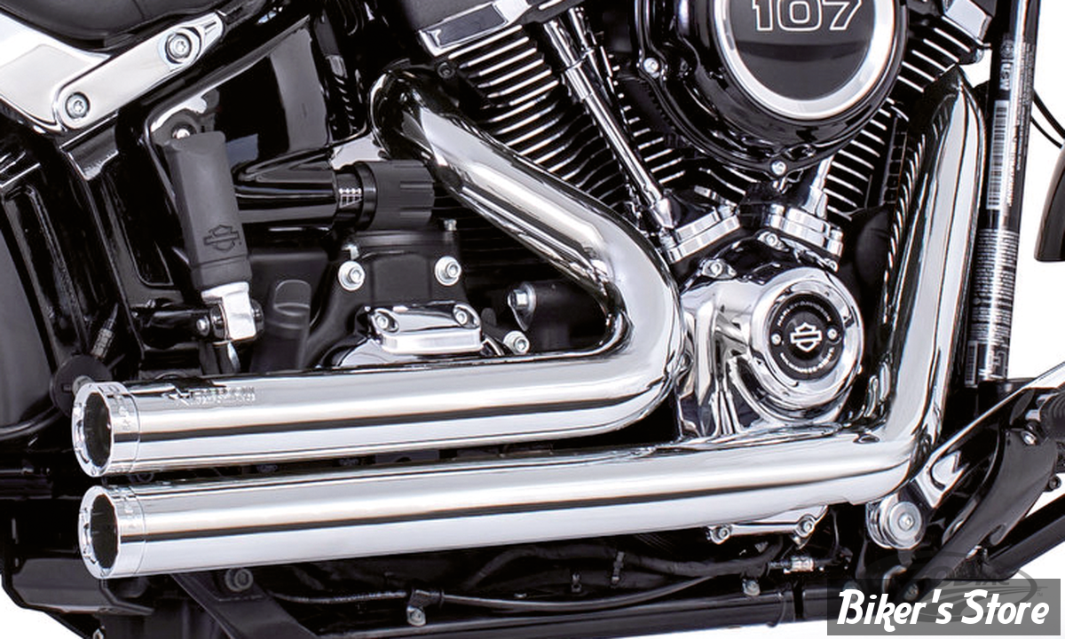 - ECHAPPEMENT - FREEDOM PERFORMANCE - SOFTAIL M8 - INDEPENDANT / SHORTY ...